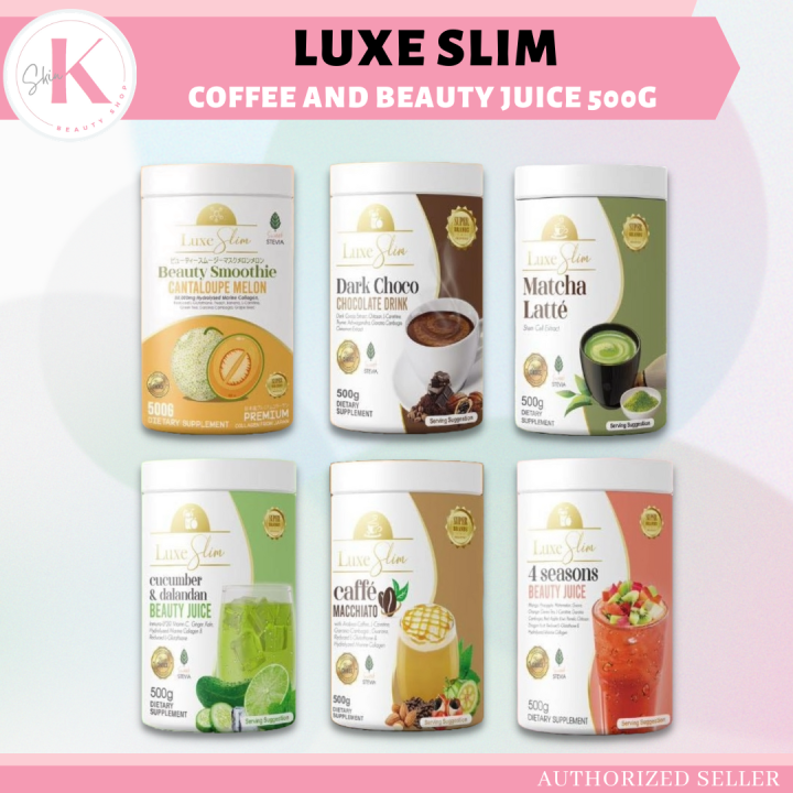 Luxe Slim Half Kilo 500grams (Caffe Macchiato, Caffe Turmerico, Four ...