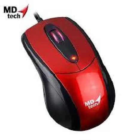 MOUSE MD TECH MD-180 RED | Lazada.co.th