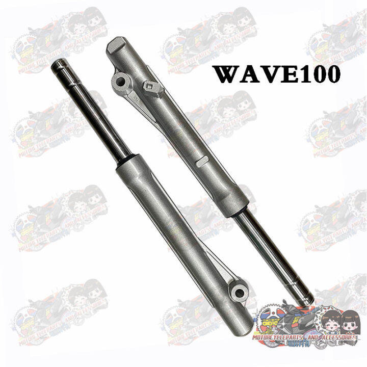 LJ Motorcycle Front Shock For Wave 100 Drum Brake | Lazada PH