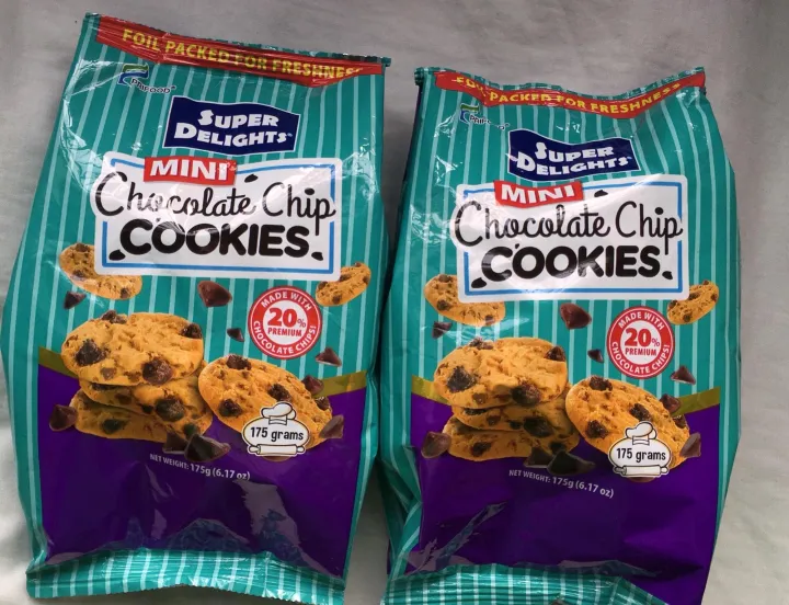 Super Delight Mini Chip Cookies 175g | Lazada PH