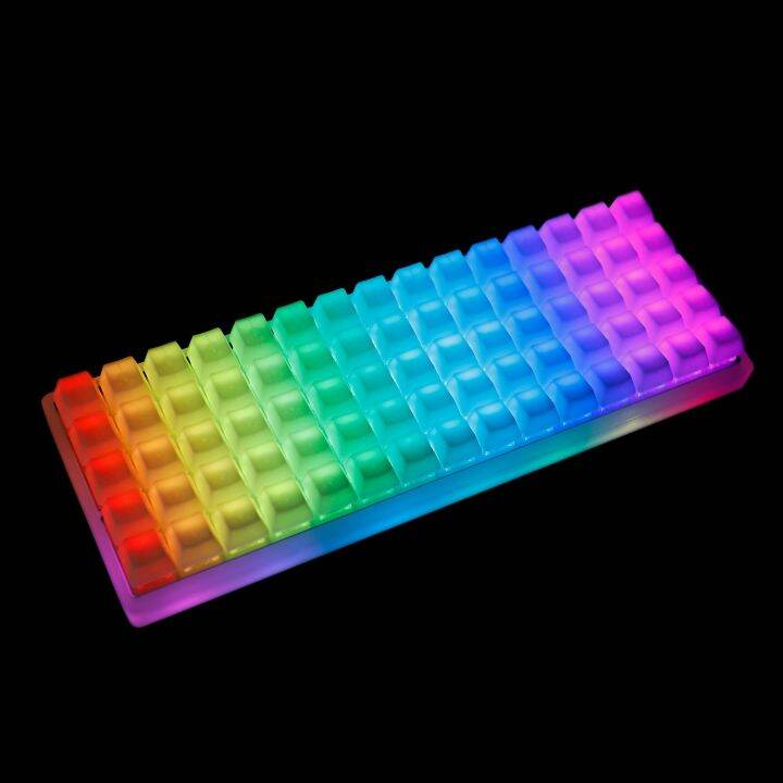 Idobao X YMDK 75 Keys Ortholinear Layout VIA Acrylic Case Plate Hot ...