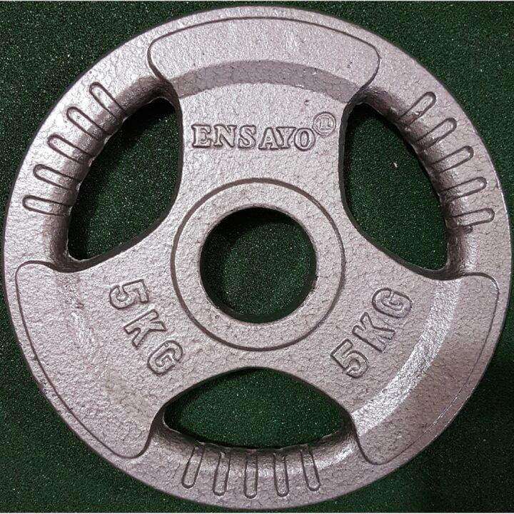 ENSAYO Olympic Barbell PLATE 5Kg Weights 10Lbs 15Lbs 2-Inch Bars Plates ...