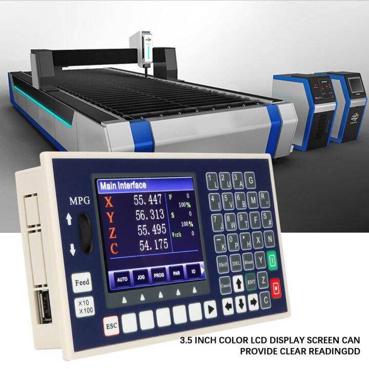 【ห้ามพลาด】【ราคาถูกสุด】จอแสดงผล LCD แกนหมุน CNC Controller LCD Display ...