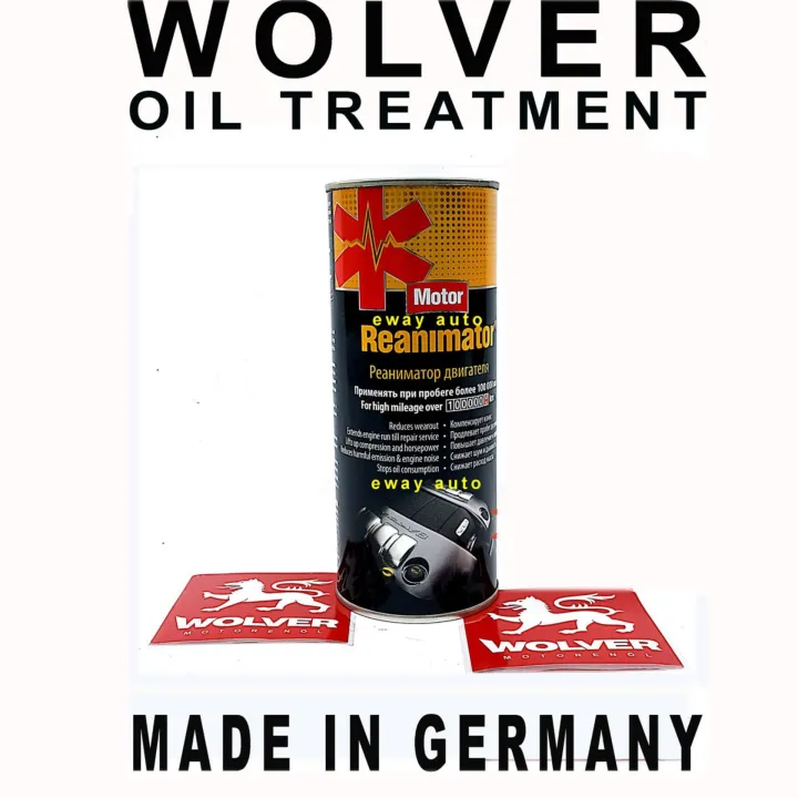Wolver Oil Treatment Motor Reanimator 400ml | Lazada