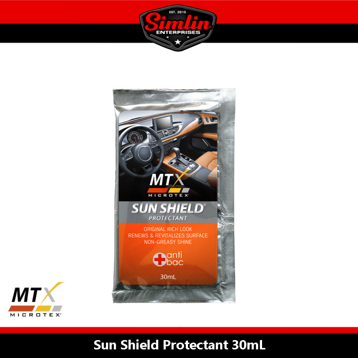 Microtex MTX Sun Shield Anti-Bac Car Interior Protectant 30ml | Lazada PH