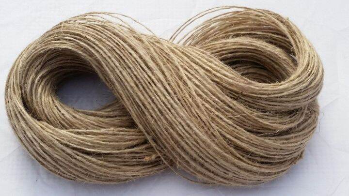 {Aiori} 100m 2 Ply Jute Twine Sisal String Soft Natural Brown Burlap ...
