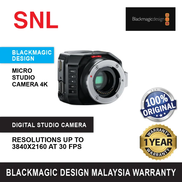 Blackmagic Design Micro Studio Camera 4K | Lazada
