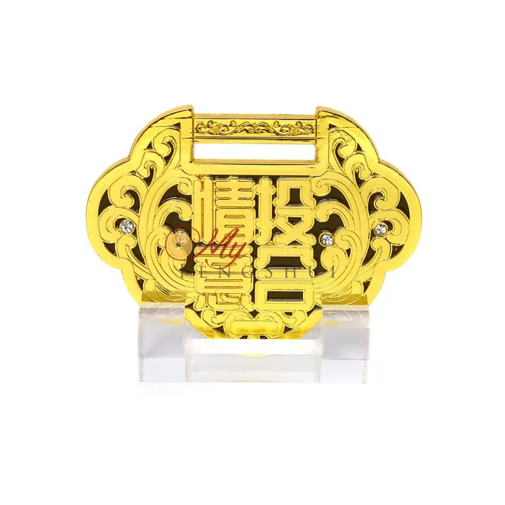 Feng Shui Romance Lock With Nine Tailed Fox Lazada