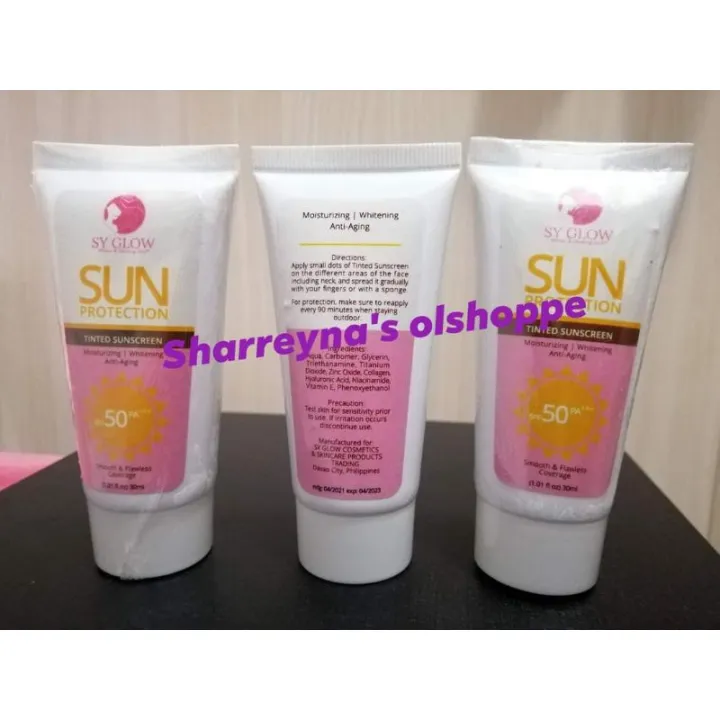 [AUTHENTIC] SYGLOW SUN PROTECTION TINTED SUNSCREEN(FDA APPROVED)sZH ...
