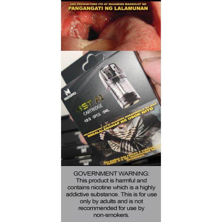 MOSMO ZIPMO POD CARTRIDGE | Lazada PH