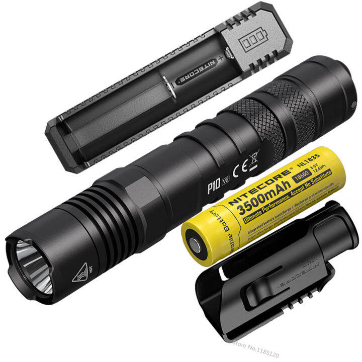 NITECORE P10 V2 Vision Powerful Upgrade Flashlight XP-L2 V6 White Light ...
