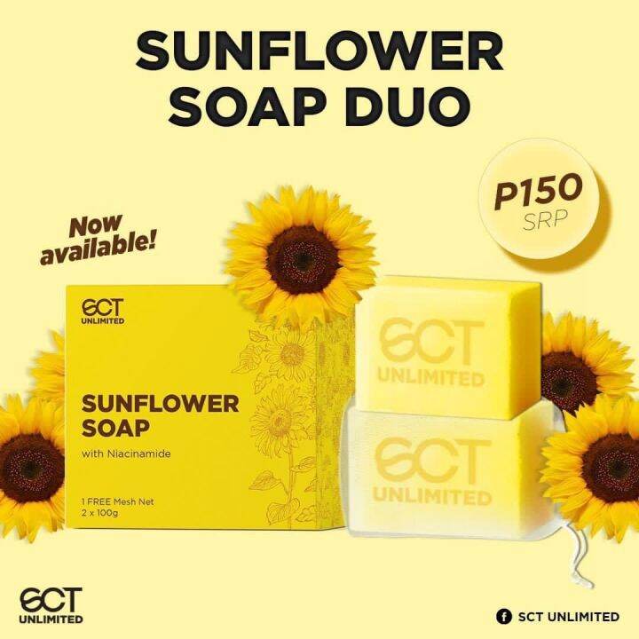 SCT Unlimited SUNFLOWER SOAP DUO | Lazada PH