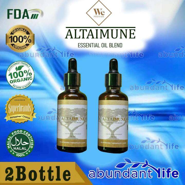 2 Bottle ALTAIMUNE Essential Oil Blend 50ml 100% Authentic sold by ...