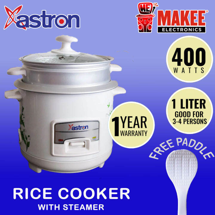 Astron GRC-1027 Rice Cooker with Steamer | Lazada PH