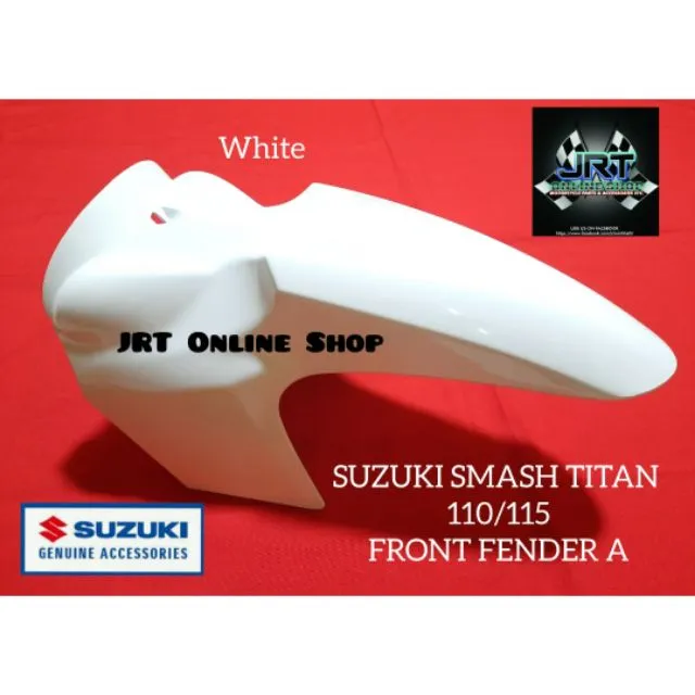 立即发货 Suzuki Smash Titan 110115 Front Fender A Pearl White | Lazada PH