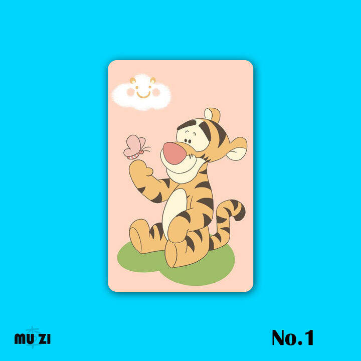 Tigger TnG Card STICKER NFC STICKER Waterproof Thick Hard Material ...