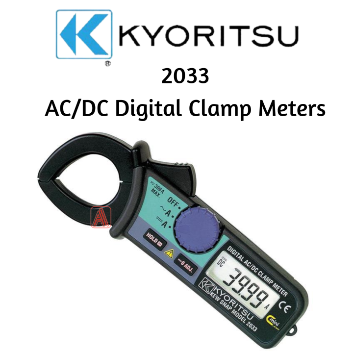 Kyoritsu 2033 AC/DC Clamp Meter *READY STOCK* [ORIGINAL] | Lazada