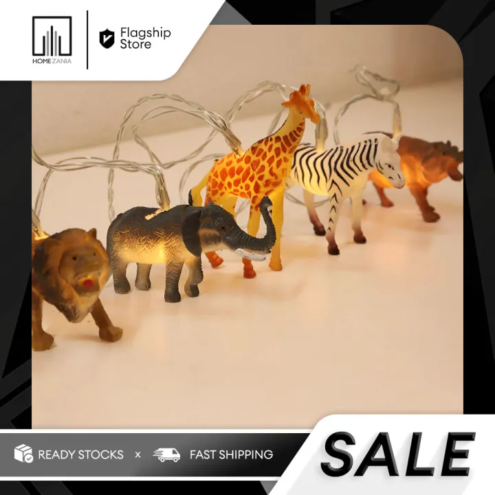 Decorative Animals With LED String Lights Fun for Children's Room ...