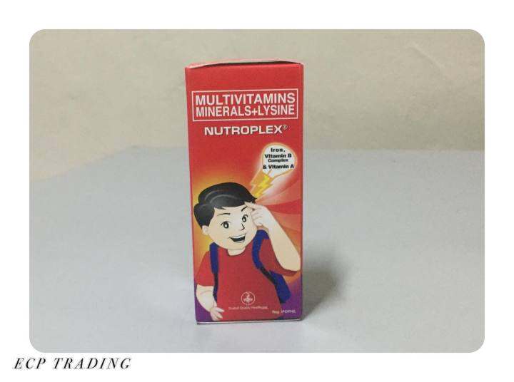 NUTROPLEX SYRUP 60ML MULTIVITAMINS | Lazada PH
