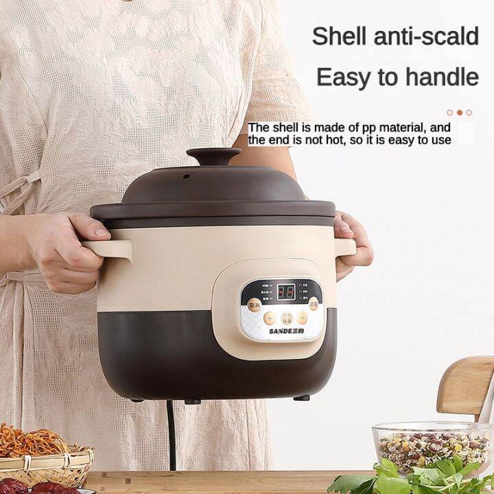 electric cooker multipurpose pot with timer multi purpose Slow digital ...