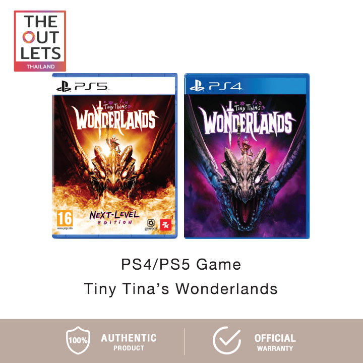 PlayStation Game : PS4/PS5 Tiny Tina's Wonderlands แผ่นเกมส์ PS4/PS5 ...