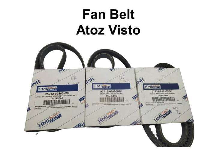 Fan Belt Hyundai Atoz Visto Kia Visto Fan Belt Atoz Visto | Lazada ...