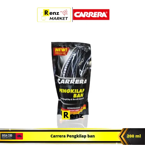 Carrera pengkilap ban 200 ml semir ban mobil motor aman untuk segala ...