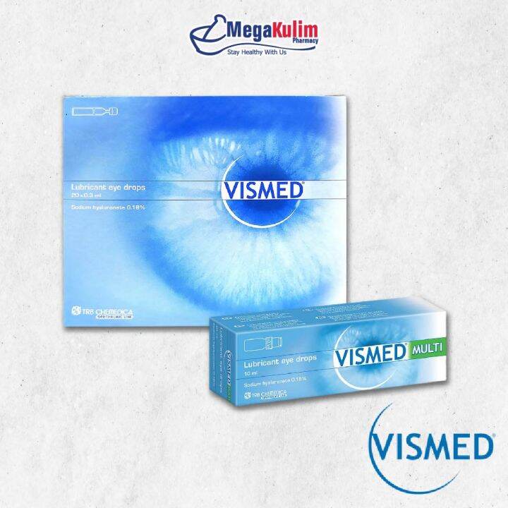 Vismed Multi Lubricant Eye Drops (10ml / 20 X 0.3ml) | Lazada