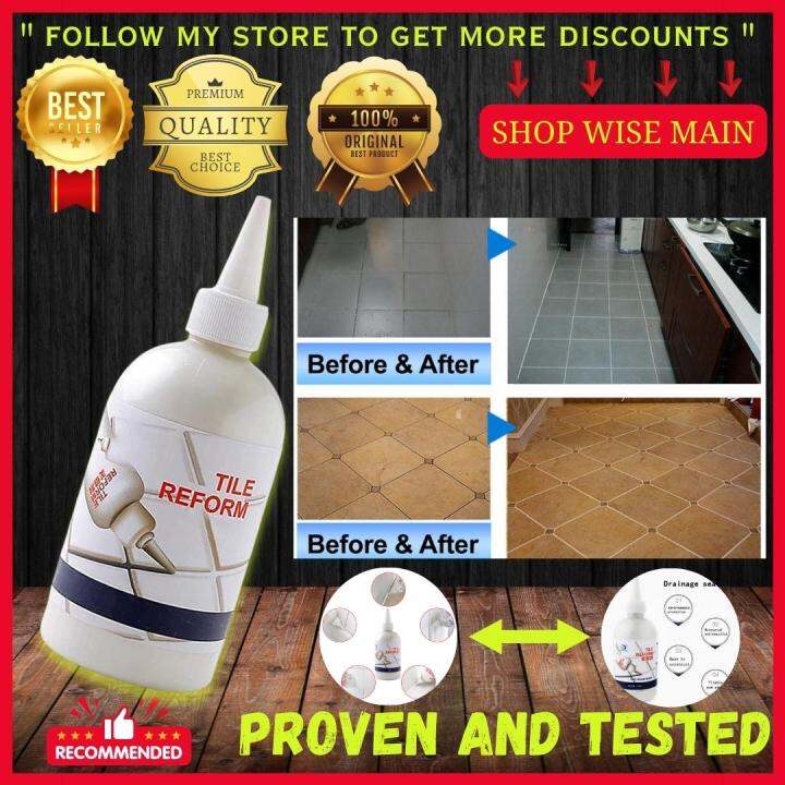 ORIGINAL TILEREFORM Crack Sealer Floor Reform Waterproof Mouldproof ...