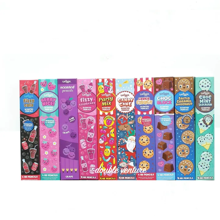 Smiggle Scented Pencil Pack X4 | Lazada PH