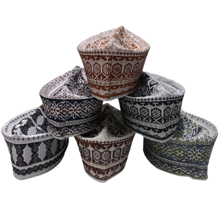 Peci Oman Bangladesh HAJI ALAY Kopyah Bangladesh Kopyah SANTRI | Lazada ...