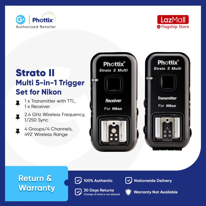 Phottix Strato II Set for Nikon | Lazada PH