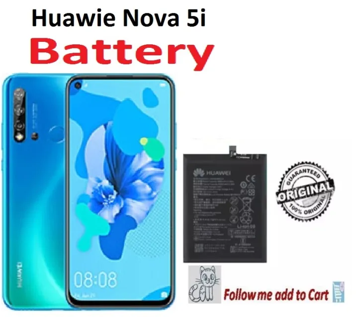 Huawei Nova 5i Battery Model HB446486ECW 3900mAh Replacement 100% Original | Lazada PH