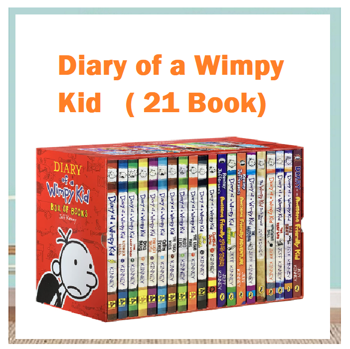 Diary of a Wimpy Kid book set 21 books - English Children Book Set ...