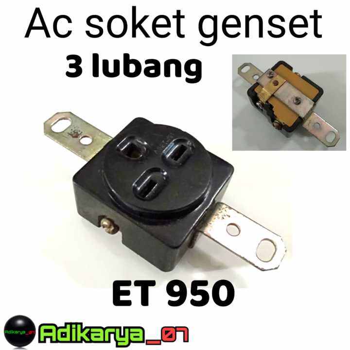 Socket AC socket Terminal steker colokan dudukan genset AC soket socket ...