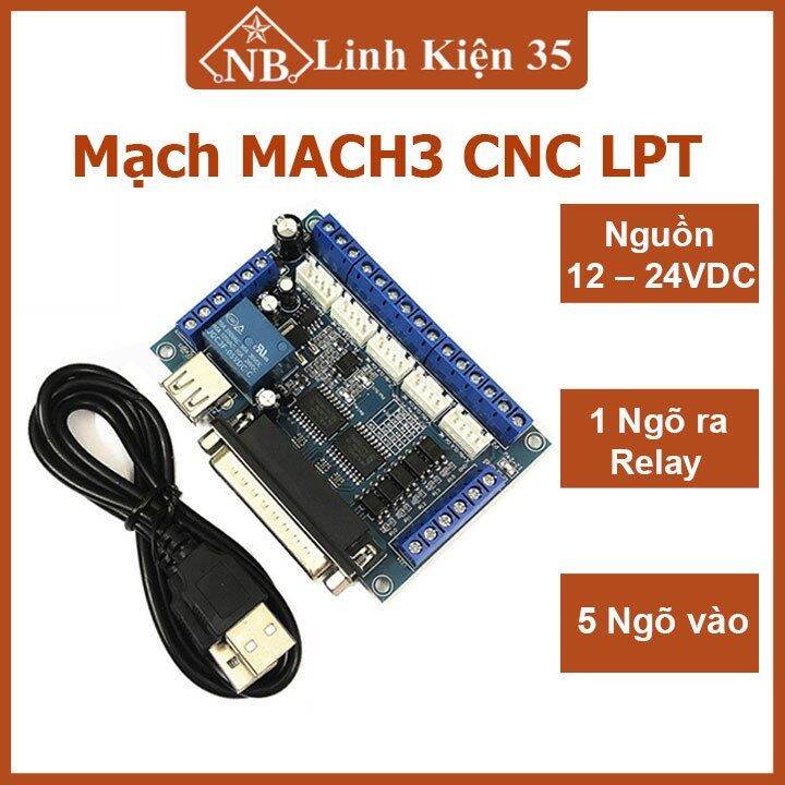 Mạch MACH3 CNC LPT đọc dữ liệu, xuất xung điều khiển.... | Lazada.vn