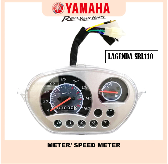 YAMAHA SRL110 METER ASSY SPEEDOMETER SPEEDO METER LAGENDA110 LAGENDA ...