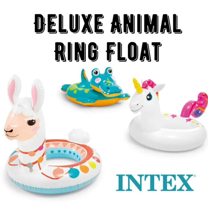 [SG Stock] INTEX Premium Inflatable Animal Ring Float Unicorn Toucan ...