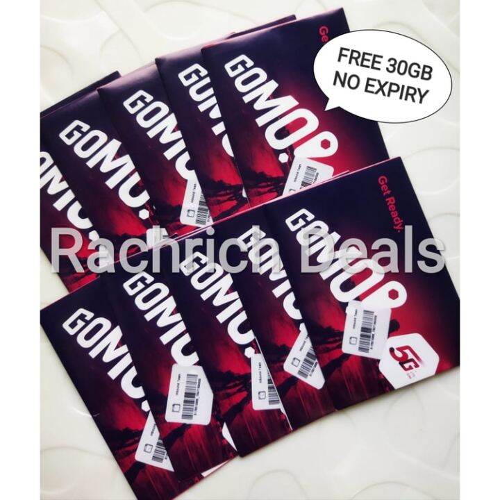 GOMO! Sim Card with 30 GB data NO EXPIRY | Lazada PH
