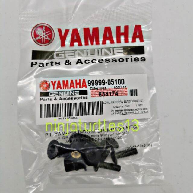 Yamaha LC135/Y125ZR/Y125Z/Y125 Visor Windshield Cowling Screw Set | Lazada