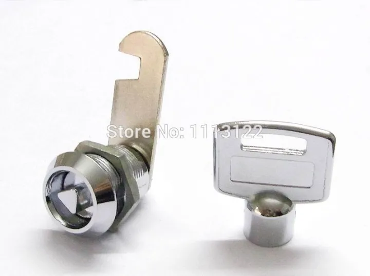 M19-20 Triangle Cylinder Lock Industrial Triangular Cam Lock With Hook ...