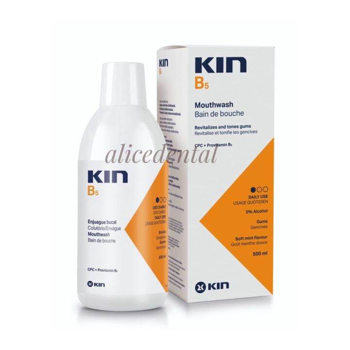 KIN B5 mouthwash 500ml obat kumur periokin perio kin mouth wash 500 ml ...