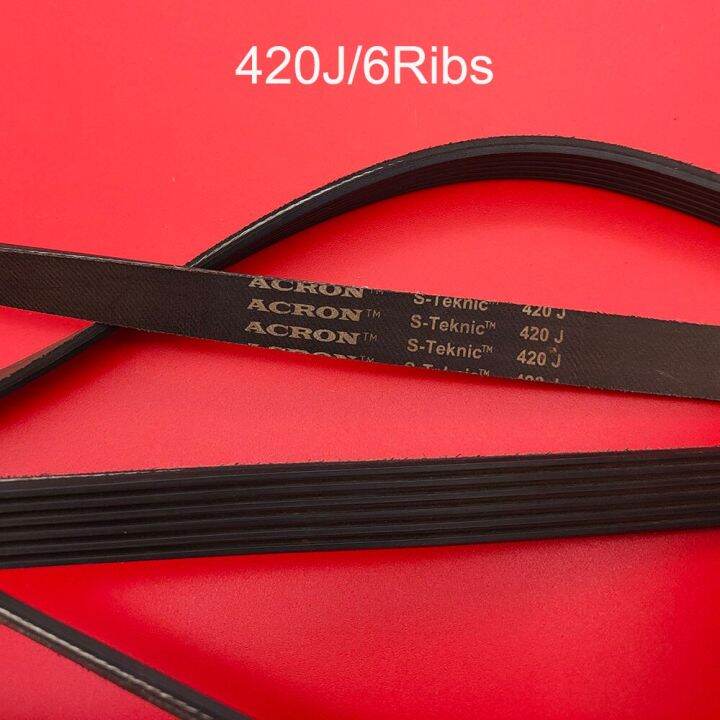 1ชิ้นเข็มขัดลู่วิ่งไฟฟ้า ACRON V-Belt สายพานขับ420J/PJ1067 6ซี่โครงเข็ม ...
