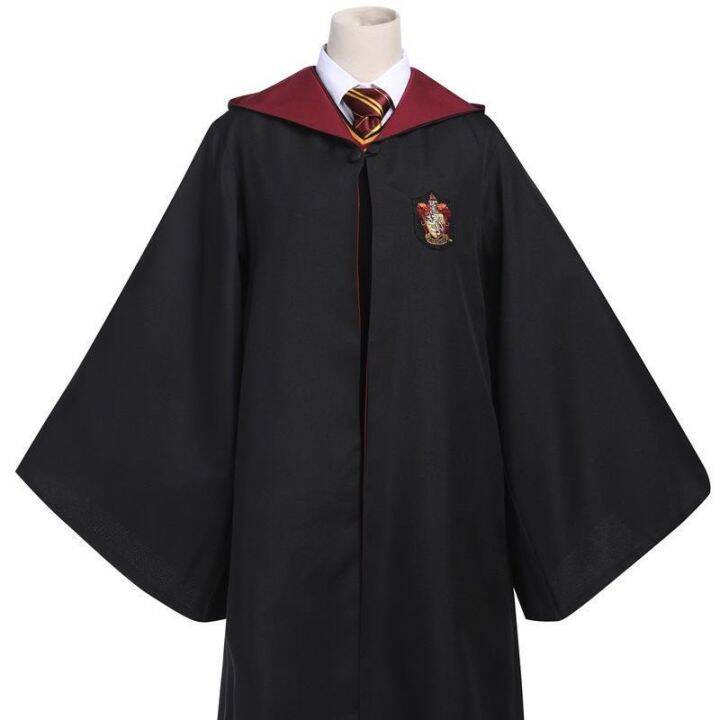 Halloween Harry Costume Clothes Magic Robe Potter College Uniform cos ...