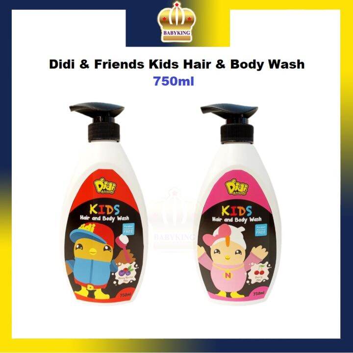 Original Didi & Friends Kids Children Body & Hair Wash Head to Toe Wash ...
