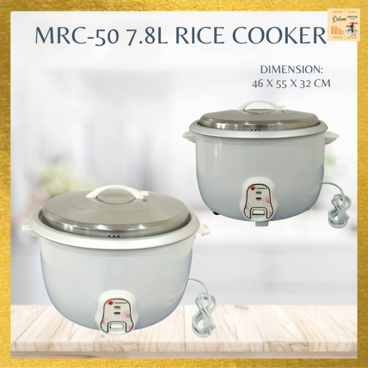Micromatic MRC-50 7.8L 45cups Heavy Duty Rice Cooker/RICE COOKER ...