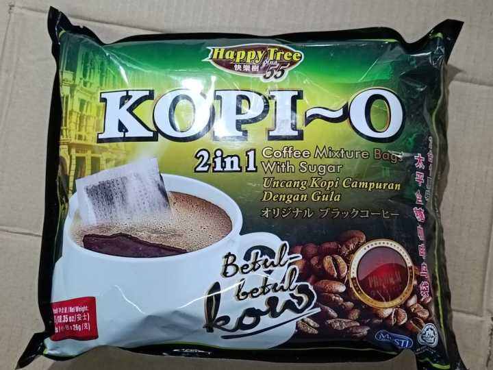 Happy Tree Plus 55 Kopi-O 2 in 1 with Sugar 20Sachet x 26g | Lazada