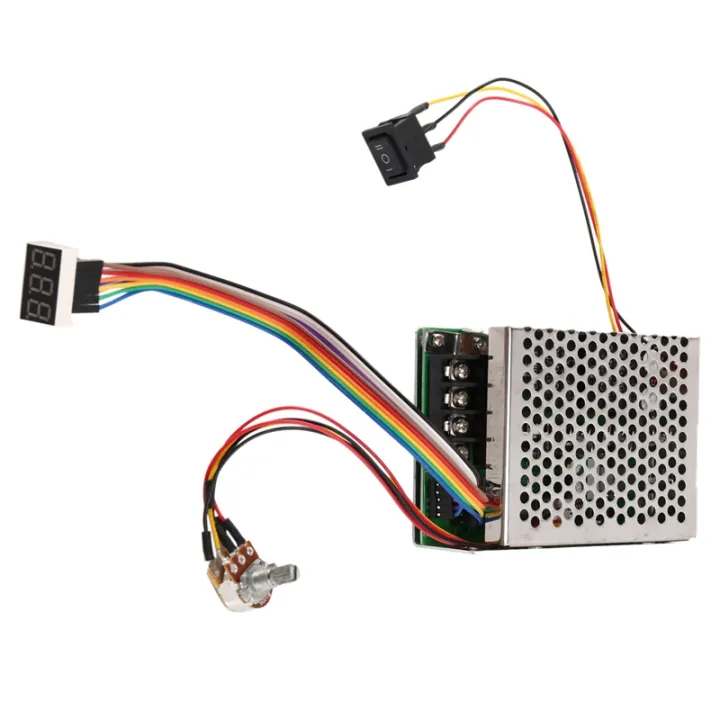 DC 10-55V 60A DC Motor Speed Controller PWM 12V 24V 48V 2000W MAX 100A ... DC 10-55V 60A DC Motor Speed Controller PWM 12V 24V 48V 2000W MAX 100A ...