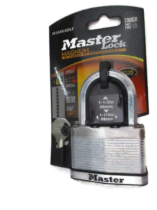 Master Lock Magnum Level 10 M15XKADLF padlock | Lazada PH