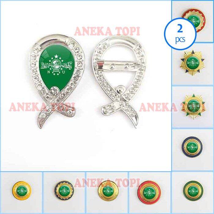 Pin NU Pin Bros Logo Nahdlatul Ulama Model Premium Pin Bros NU - Aneka ...